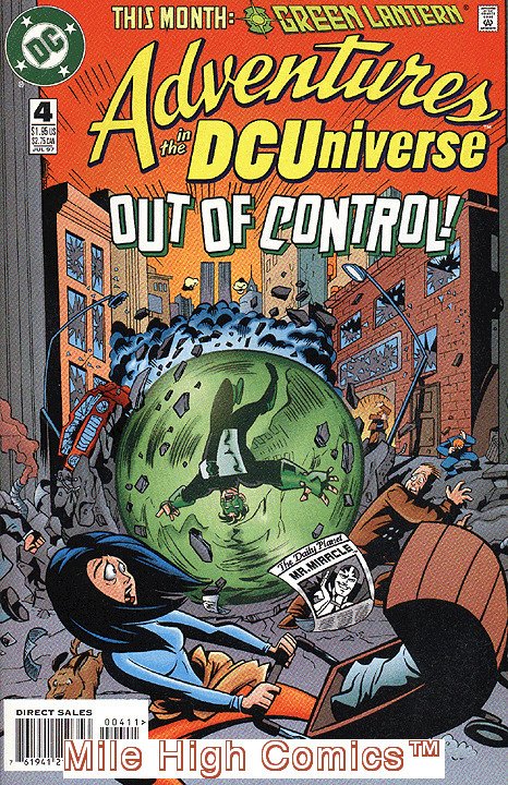 ADVENTURES IN THE DC UNIVERSE (1997 Series) #4 Very Good Comics Book ...