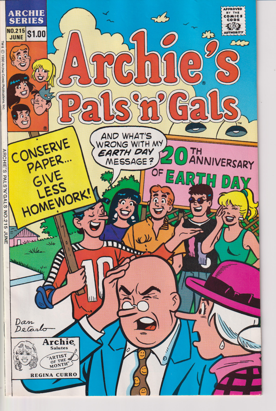 Archie Comic Series! Archie's Pals N' Gals Issue #215! | Comic Books ...