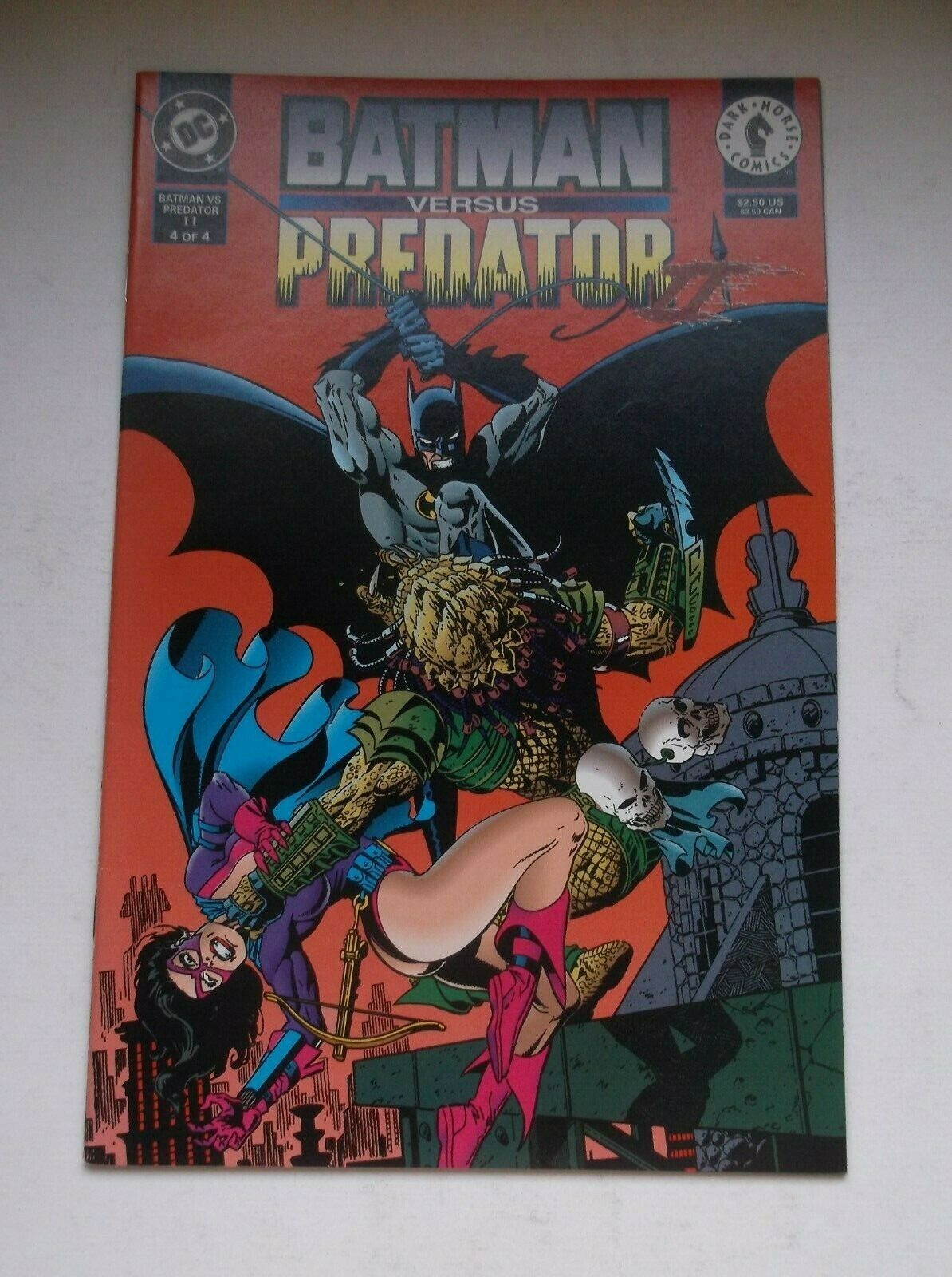 DC/Dark Horse: Batman VS Predator II, Bloodmatch 1-4, W/Huntress ...