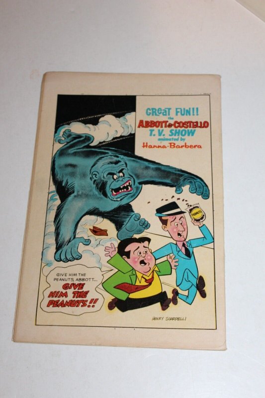 RARE MISPRINT Abbott & Costello #2 Comic 1968 Hanna Barbera Printer ...