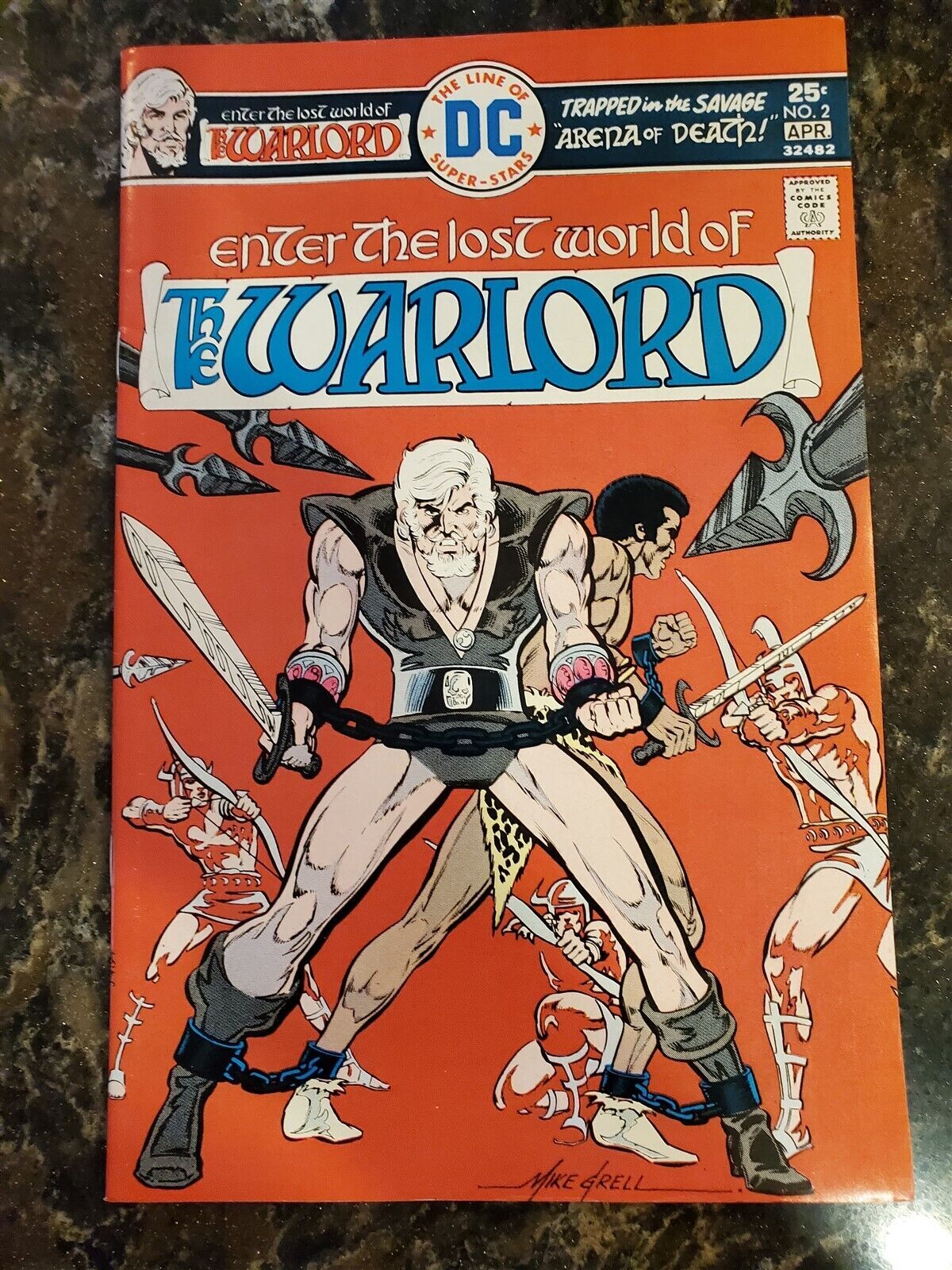 Enter the Lost World of the Warlord #1 Marvel (76) NM or Better | Comic ...
