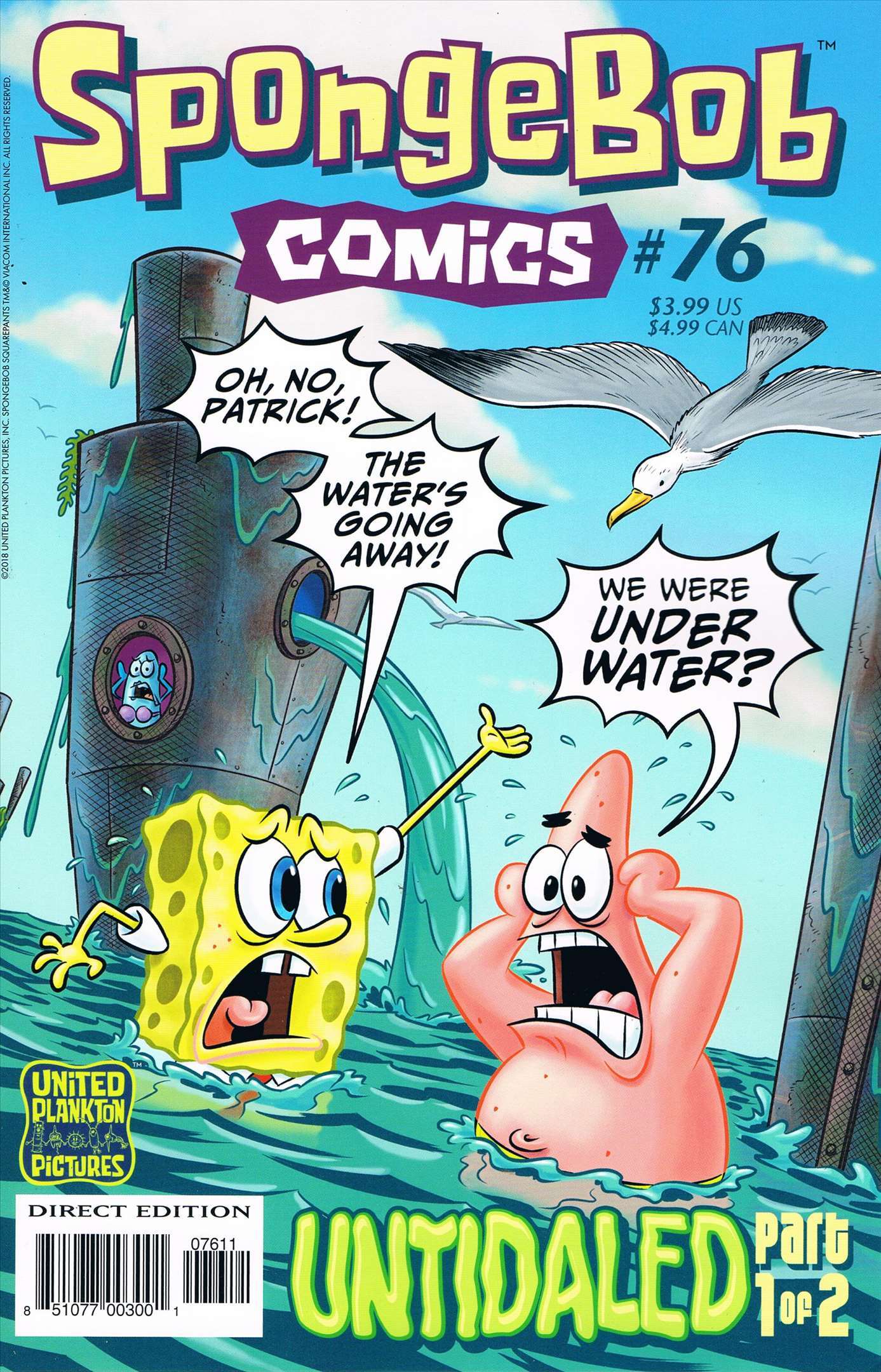 Spongebob Comics #76 VF ; United Plankton Pictures | Comic Books ...