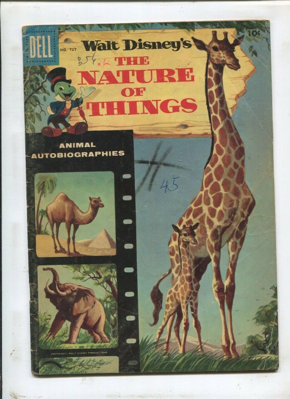 Four Color Comic #727 (4.0) Walt Disney's the Nature of Things! | Comic ...