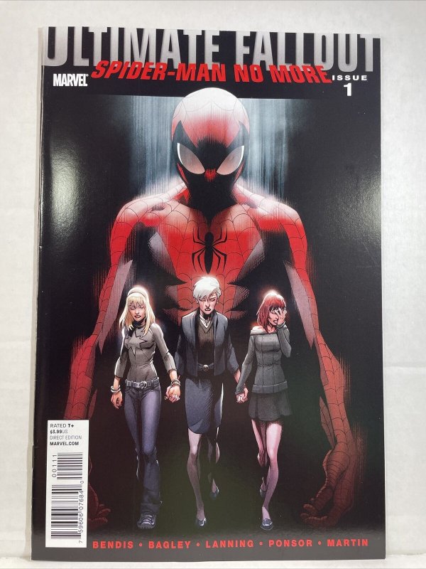 Ultimate Fallout #1 Spider-Man NO More Mark Bagley ART | Comic Books ...