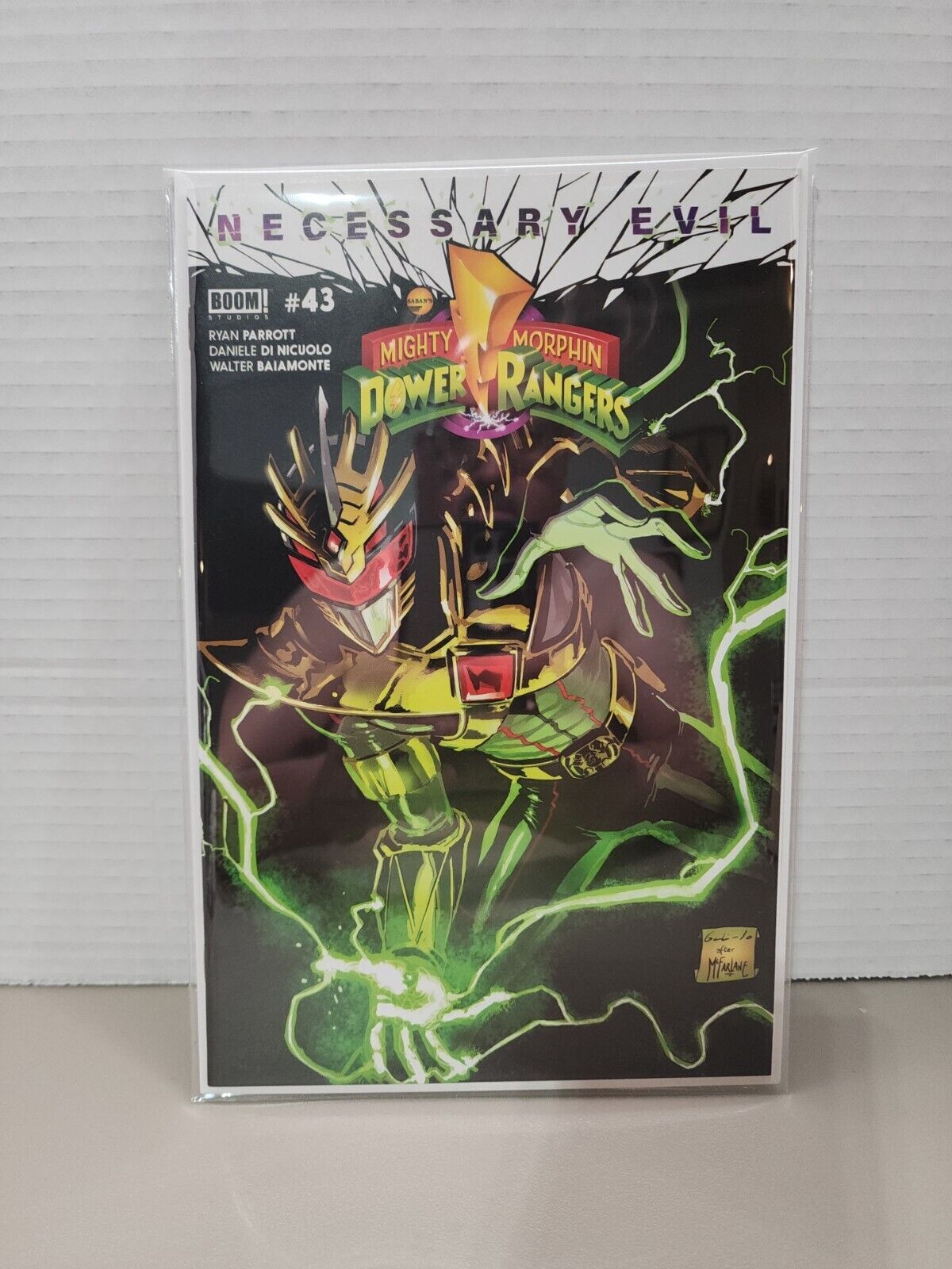 Mighty Morphin Power Rangers #43 Diego Galindo McFarlane Homage Legends ...