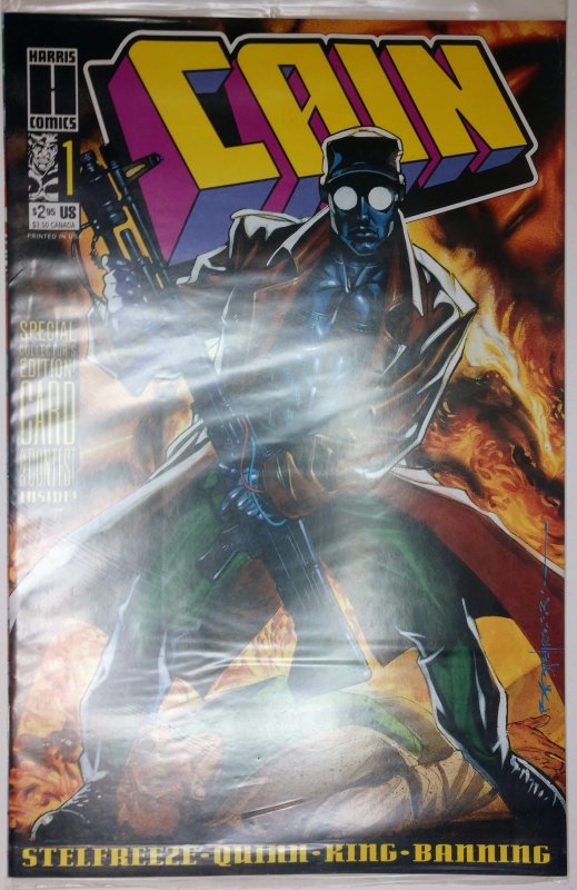 Cain #1 Poly Bagged Card Inside (9.2, 1993) | Comic Books - Modern Age ...
