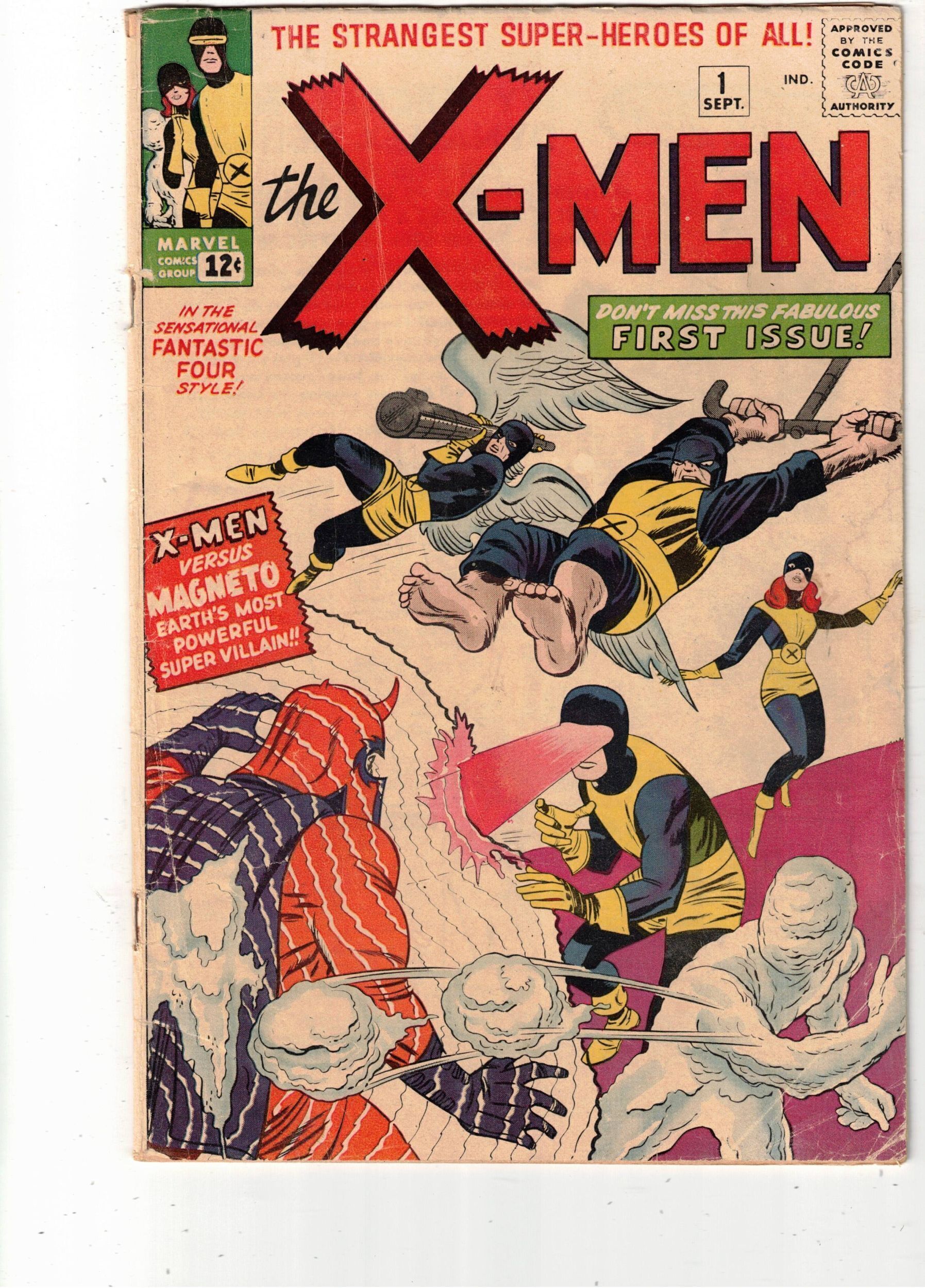 X-Men #1 (1963) This IS IT! Original 1st Magneto & X-Men, Kirby/LEE ...