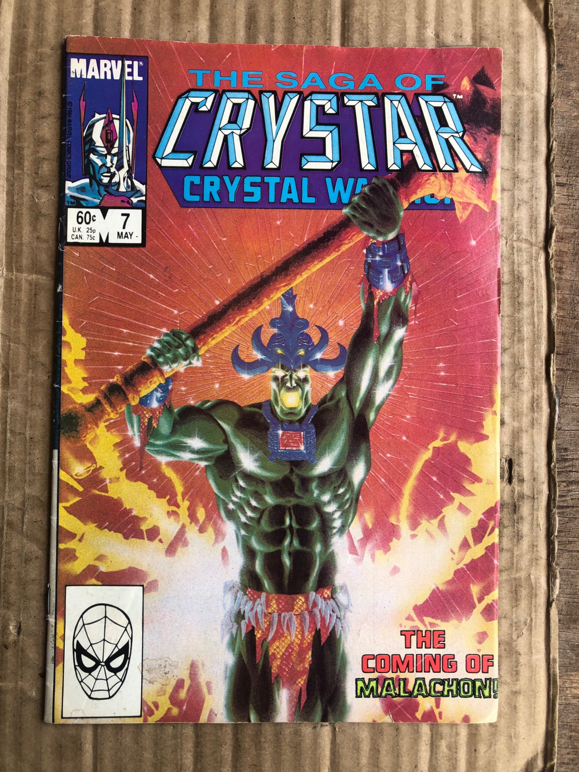 The Saga of Crystar, Crystal Warrior #7 (1984) | Comic Books - Copper ...
