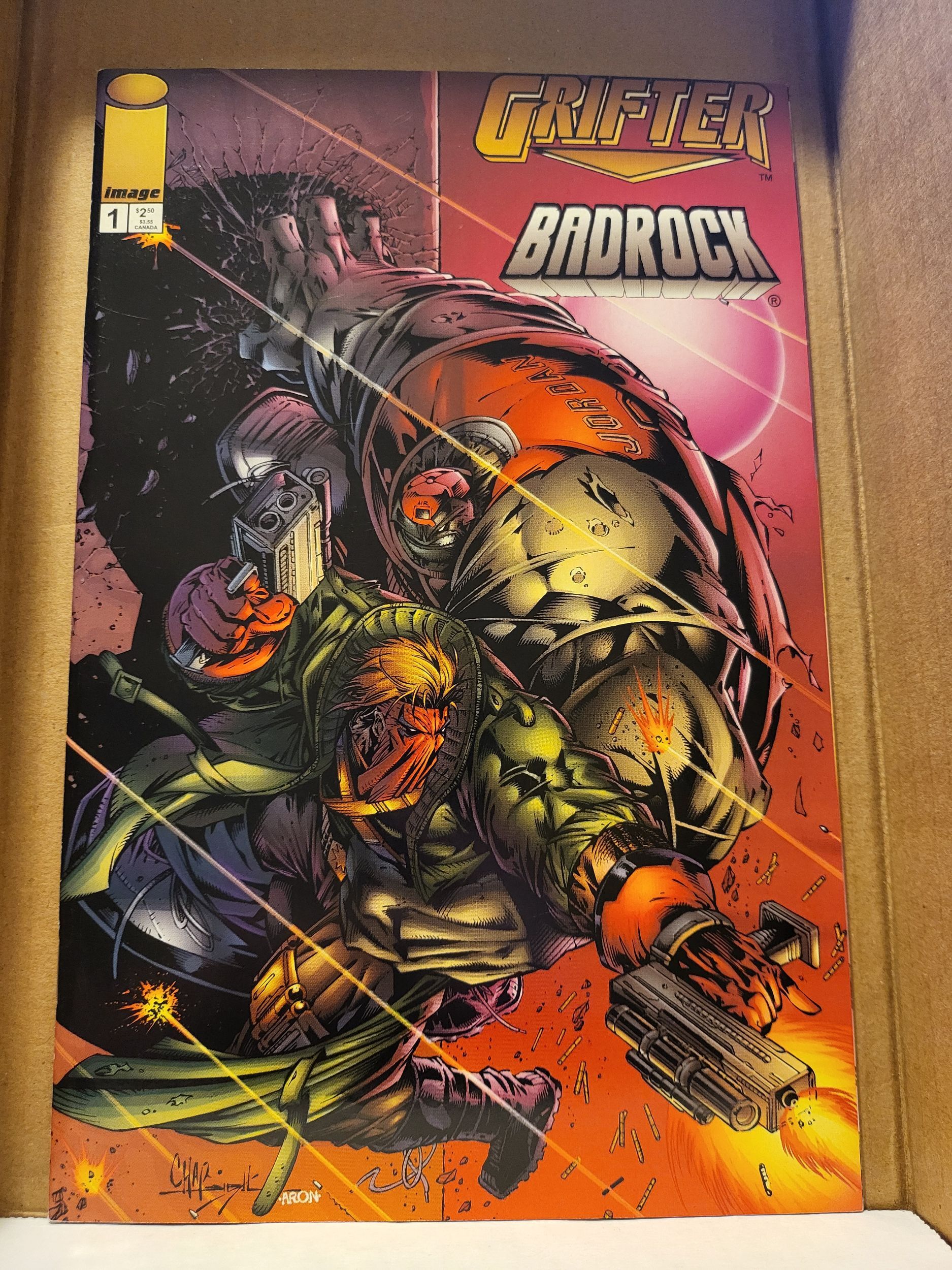 Grifter / Badrock #1 Variant Cover (1995) abc | Comic Books - Modern ...
