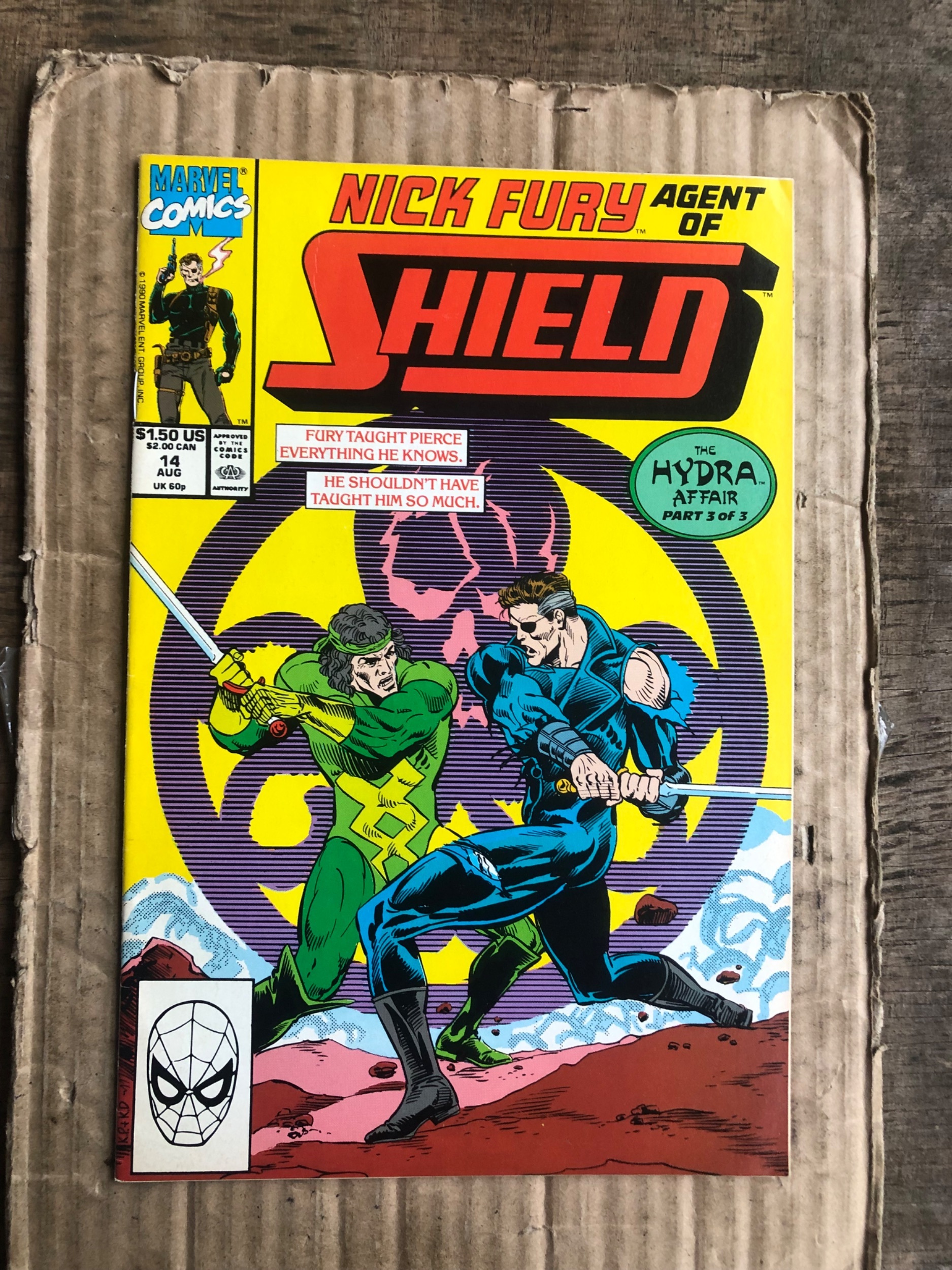 Nick Fury, Agent of SHIELD #14 (1990) | Comic Books - Copper Age ...
