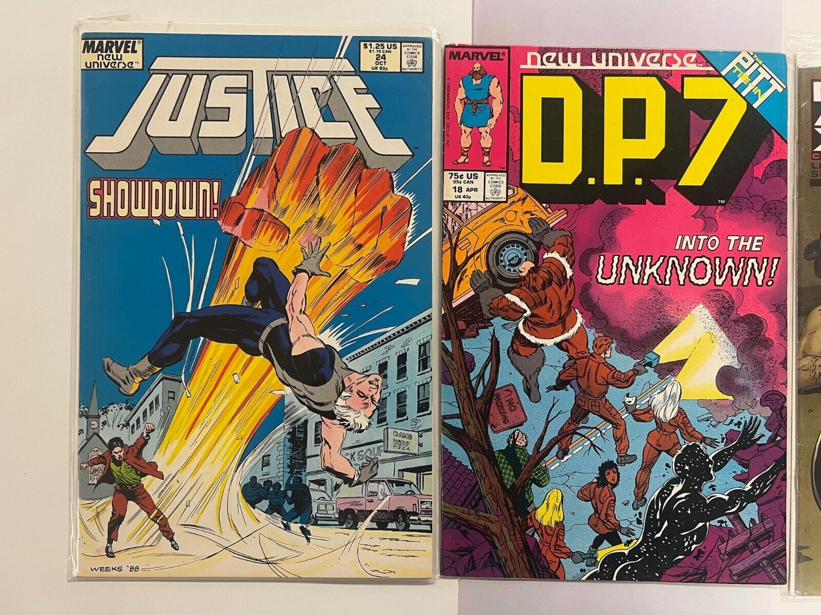 3 Marvel Comics Supreme Power Nighthawk # 2 + D.P.Z # 18 + Justice # 24 ...