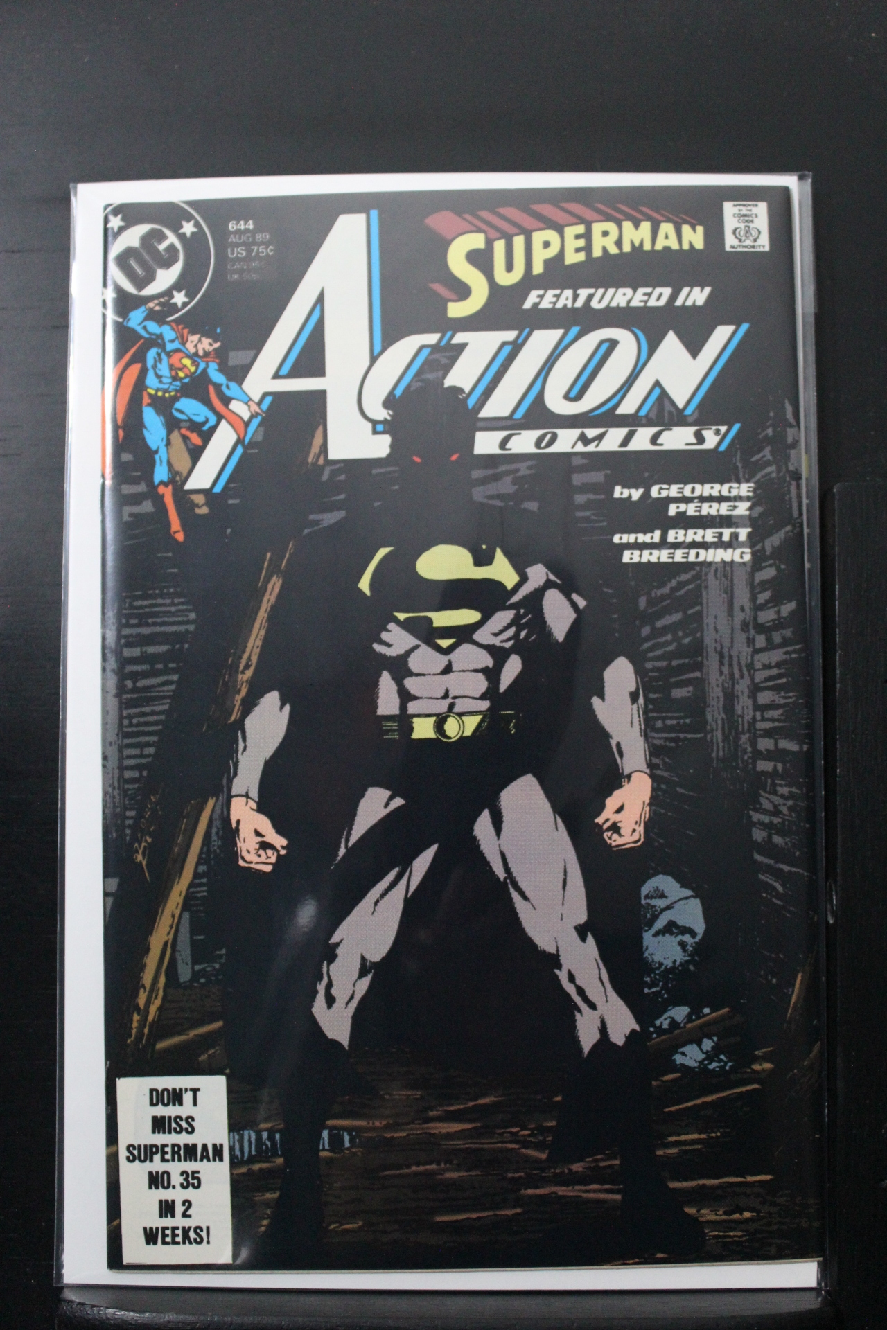 Action Comics #644 Direct Edition (1989) | Comic Books - Copper Age, DC ...