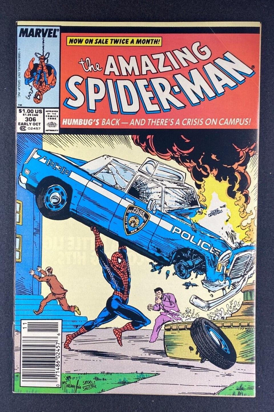 Amazing Spider-Man (1963) #306 FN+ (6.5) Todd McFarlane Action Comics ...