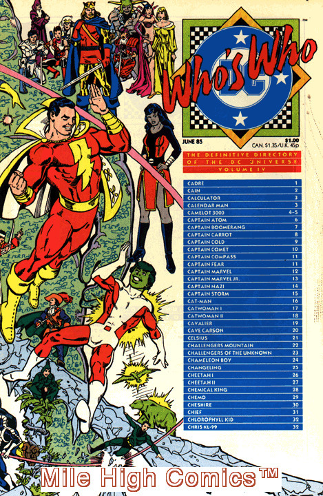 Who'S Who: Definitive Directory of the DC Universe (1985 Series) #4 ...