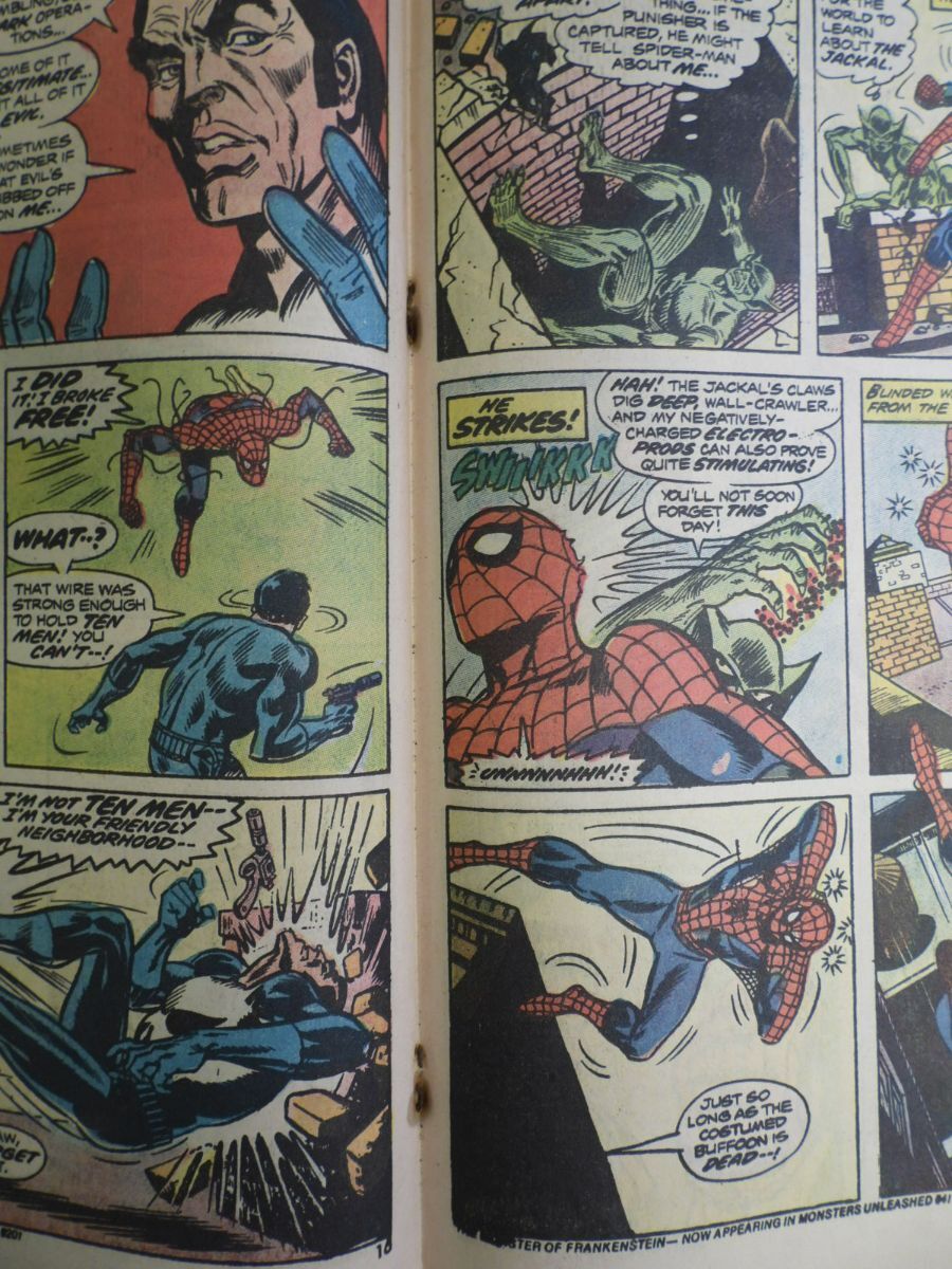 Amazing Spider-Man #129 1st App of the Punisher! FN- Con Rusty staples ...