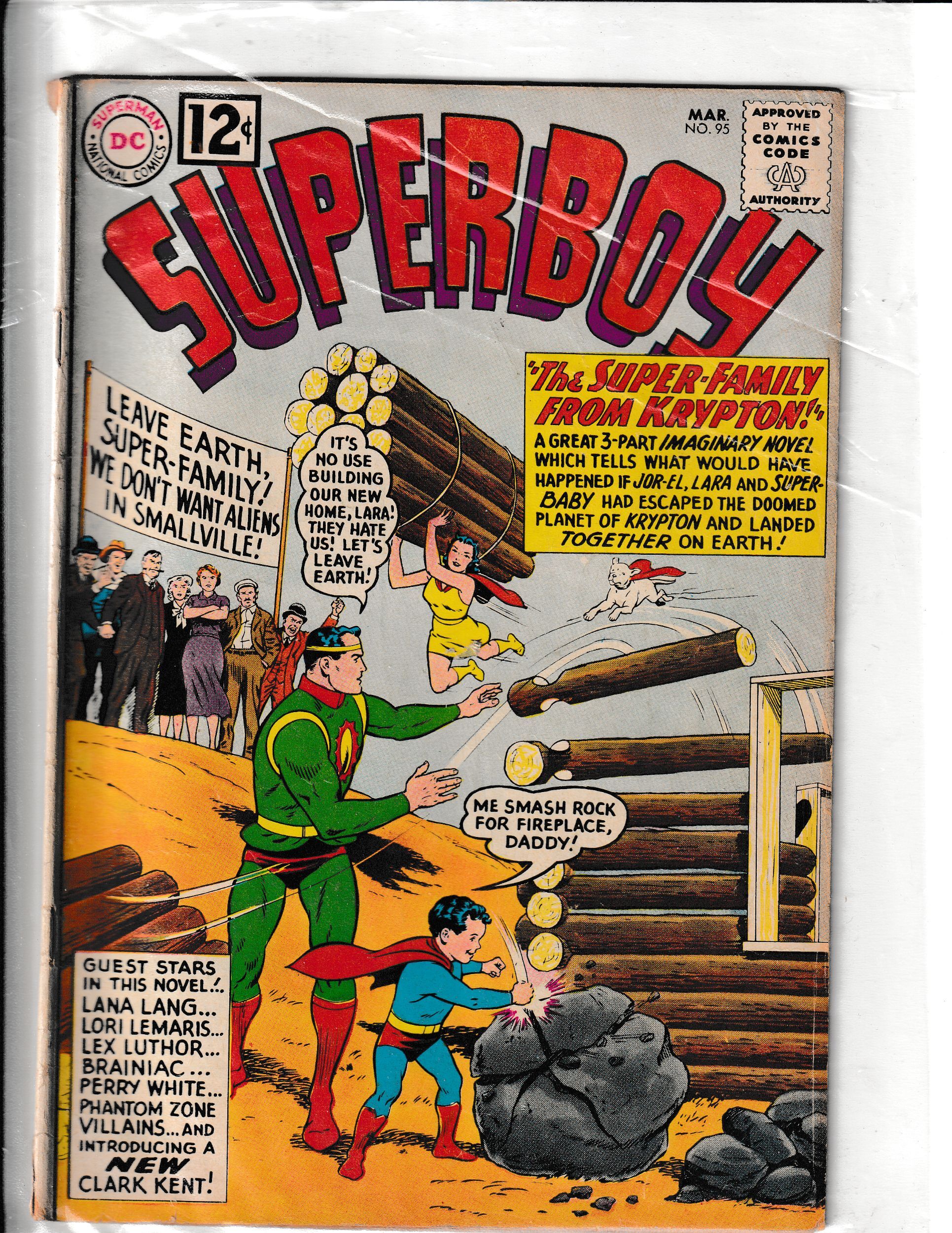Superboy #95 (1962) Superboy | Comic Books - Silver Age, DC Comics ...