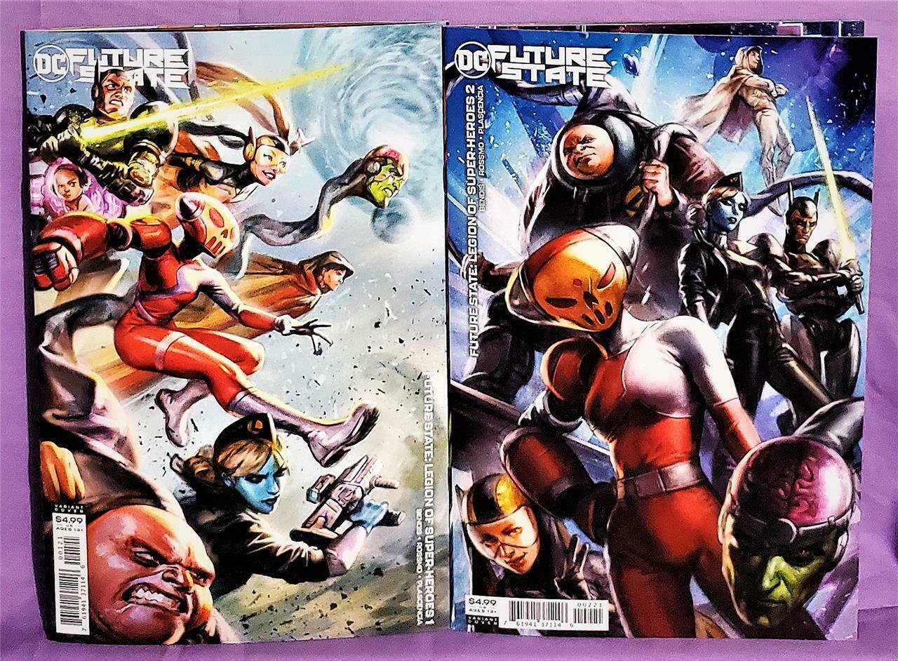 DC futuro estado Legión de Super-Héroes De #1 - 2 variante cubiertas ...