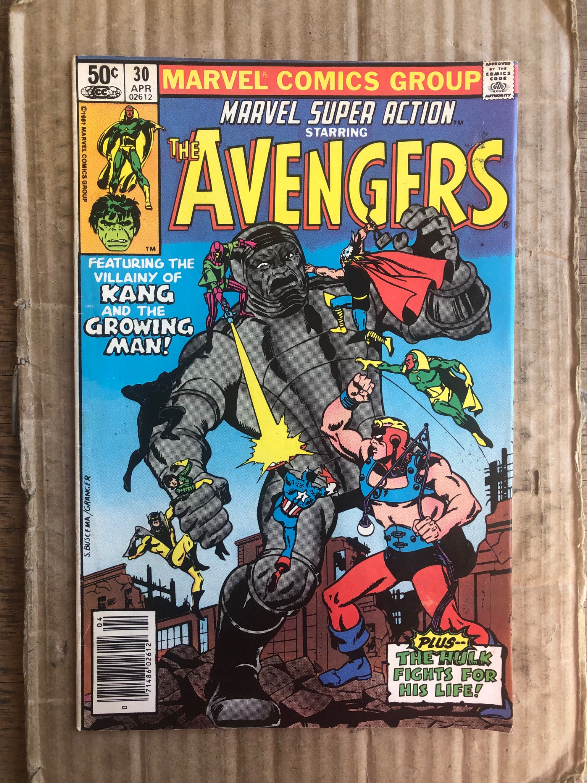 Marvel Super Action #30 (1981) | Comic Books - Bronze Age, Marvel ...