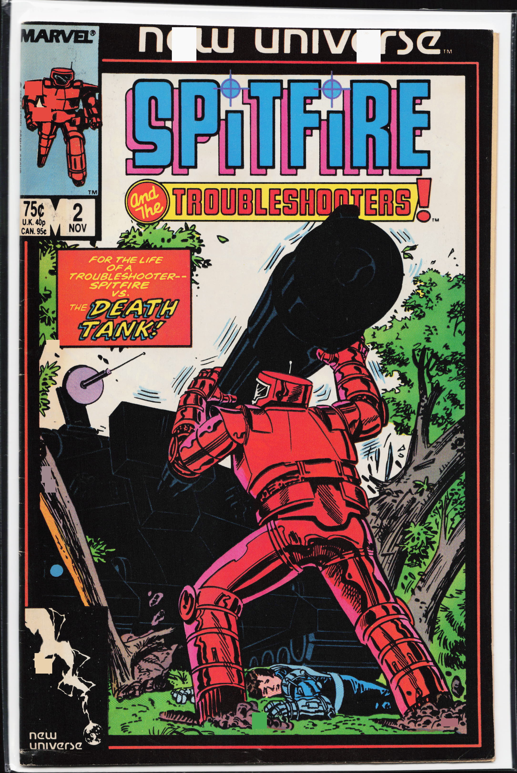Spitfire and the Troubleshooters #2 (1986) Spitfire | Comic Books ...
