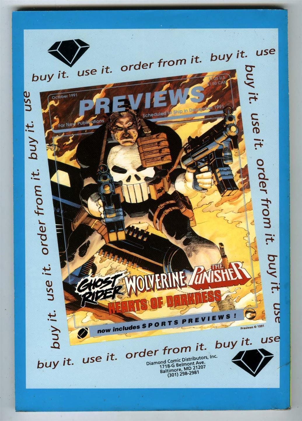 1991 Wizard Magazine No. 3 WOLVERINE COVER with Ghost Rider POSTER ...