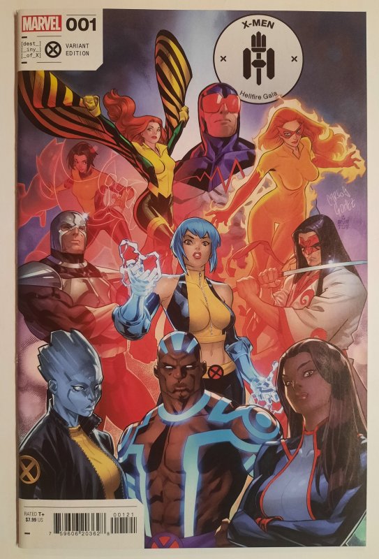 X-Men Hellfire Gala #1 Gomez Promo Variant (2022) | Comic Books ...