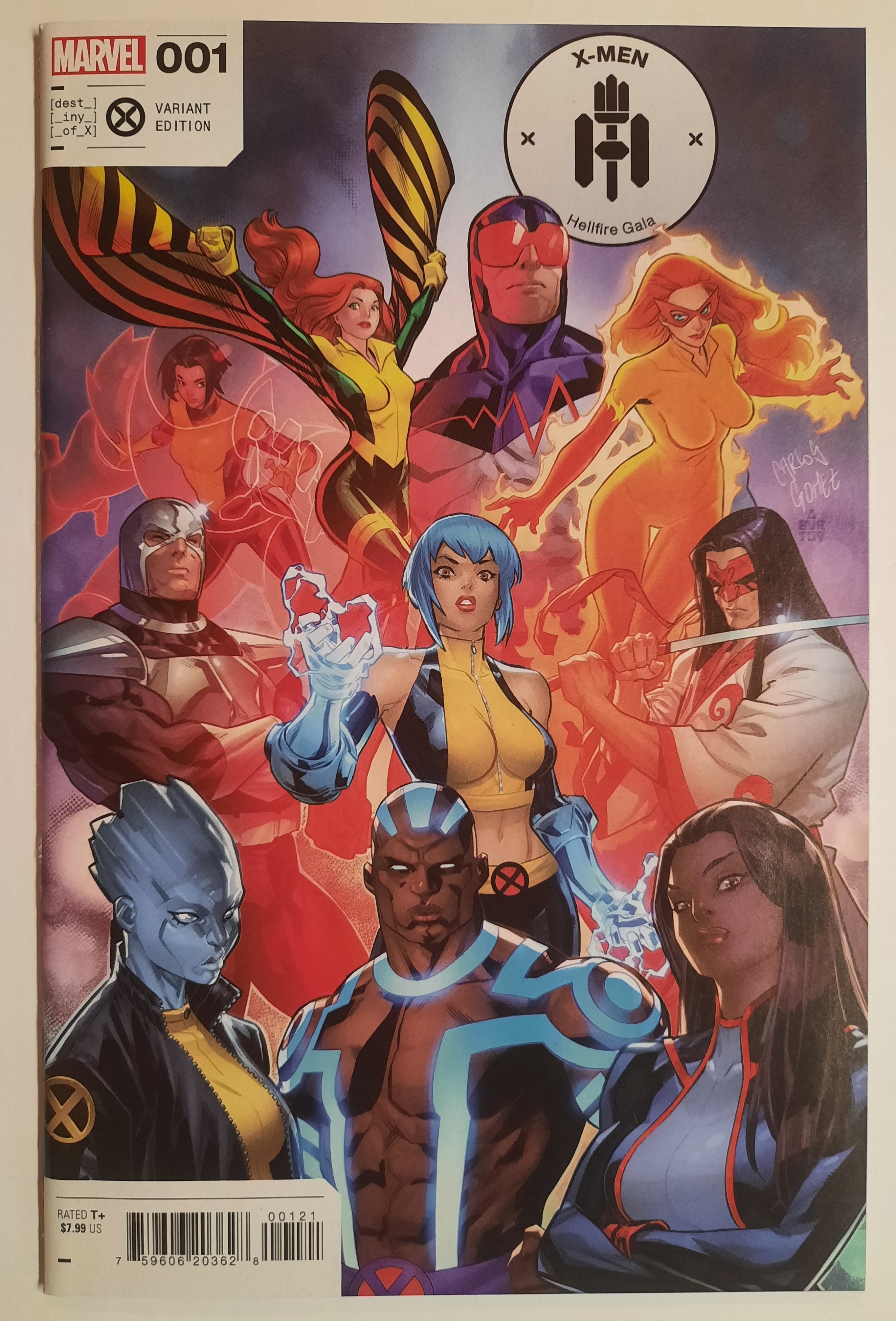 X-Men Hellfire Gala #1 Gomez Promo Variant (2022) | Comic Books ...