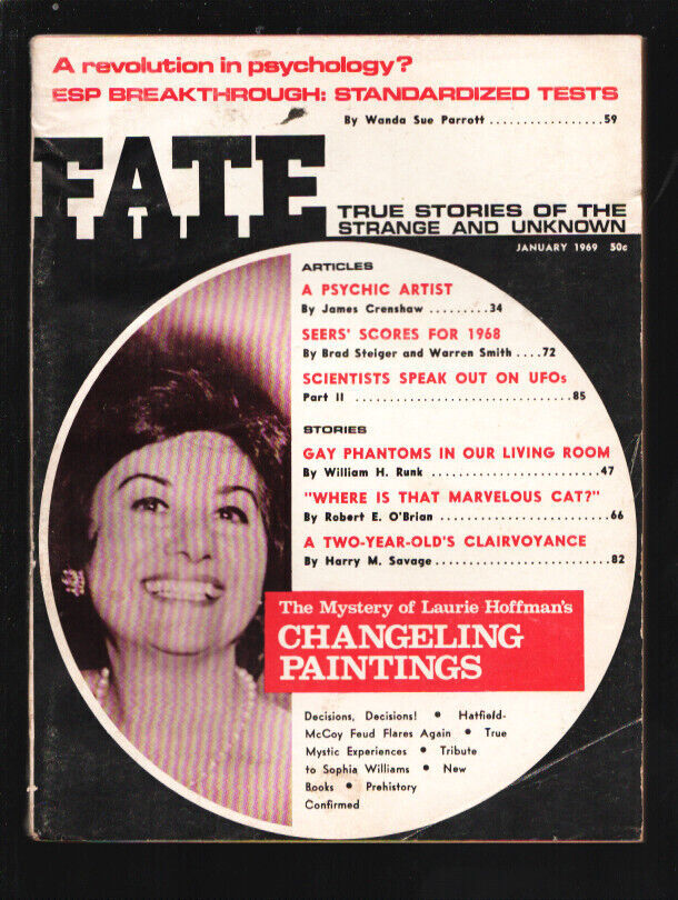 Fate 1/1969 Clark-ESP Breakthrough-Laurie Hoffman Changeling Ability ...