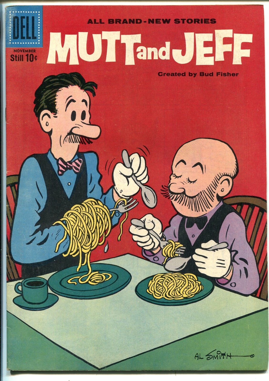 Mutt & Jeff #106 1958-Dell-Al Smith art-FN | Comic Books - Silver Age ...