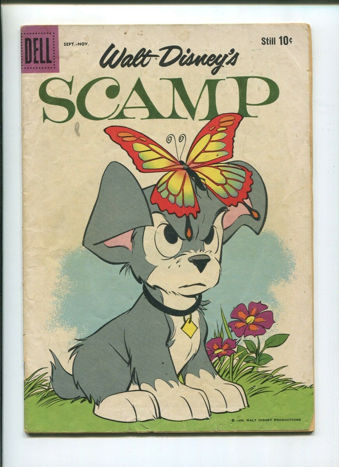 Walt Disneys Scamp #11 (5.0) Coyote Capture! 1959 | Comic Books ...