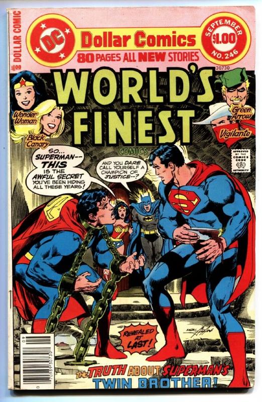 WORLD'S FINEST #246 comic book 1977 First appearance BARON BLITZKRIEG ...