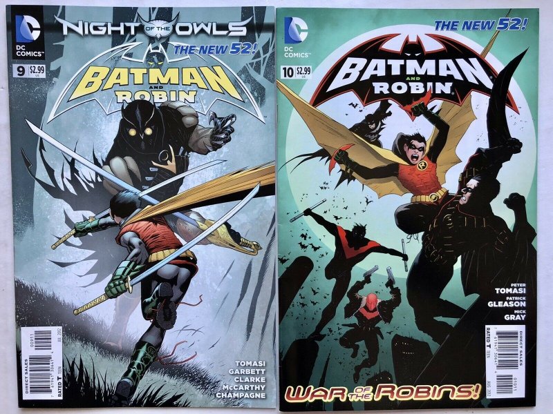 DC Comics New 52 Batman & Robin Vol 2 #0, #1-14 (2011) 15 Issue Bundle ...