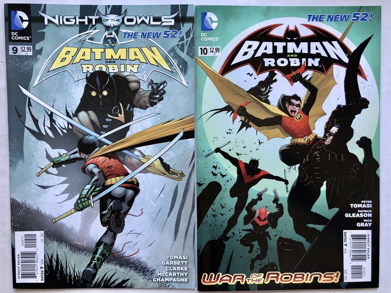 DC Comics New 52 Batman & Robin Vol 2 #0, #1-14 (2011) 15 Issue Bundle ...