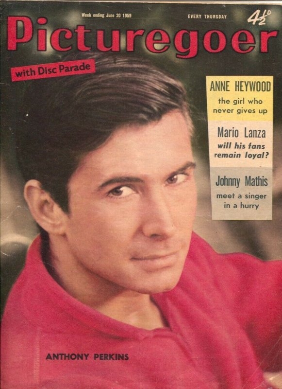 Picturegoer 6/20/1959 -British movie mag.-John Wayne-Anthony Perkins ...