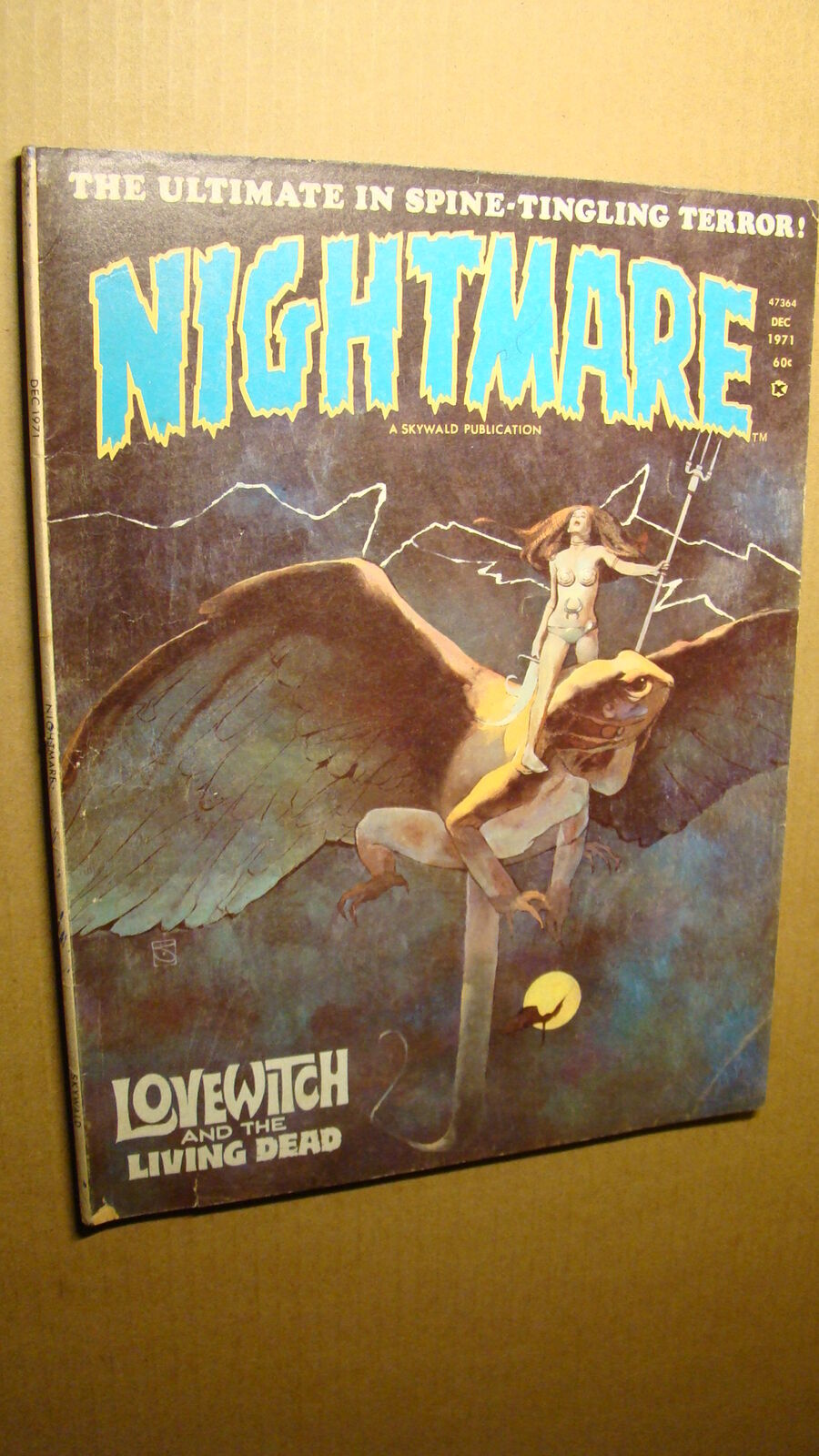 Nightmare 6 Skywald *Solid Copy* Karloff Love Witch W/Nudity Sharp ...