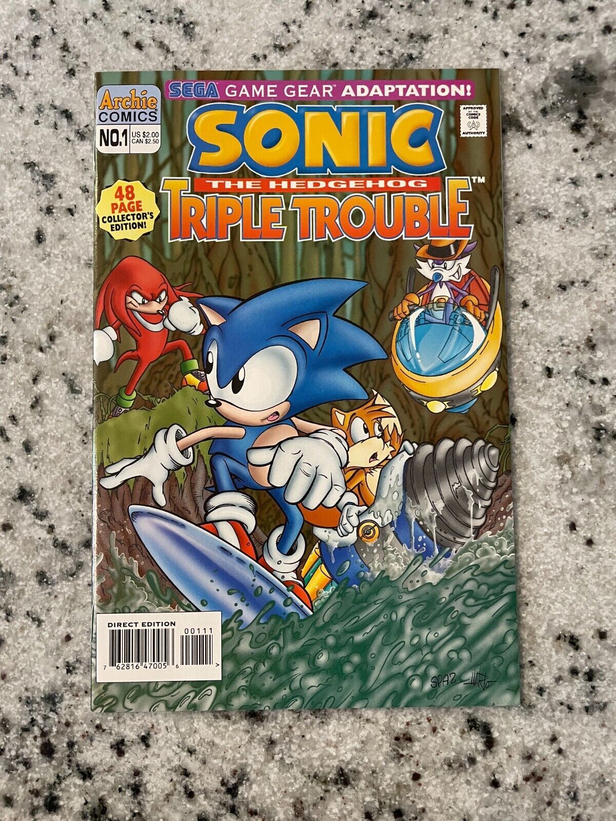Sonic The Hedgehog Triple Trouble # 1 NM Archie Comic Book Tales ...
