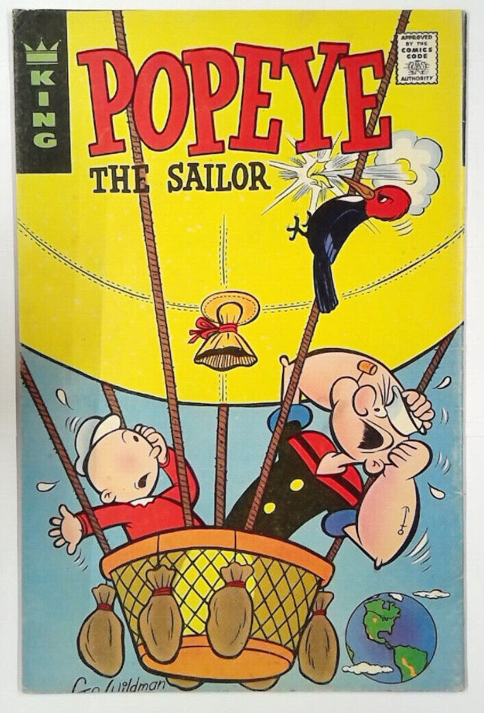 Popeye the Sailor El Marino English/Spanish 1974 King comic book George ...