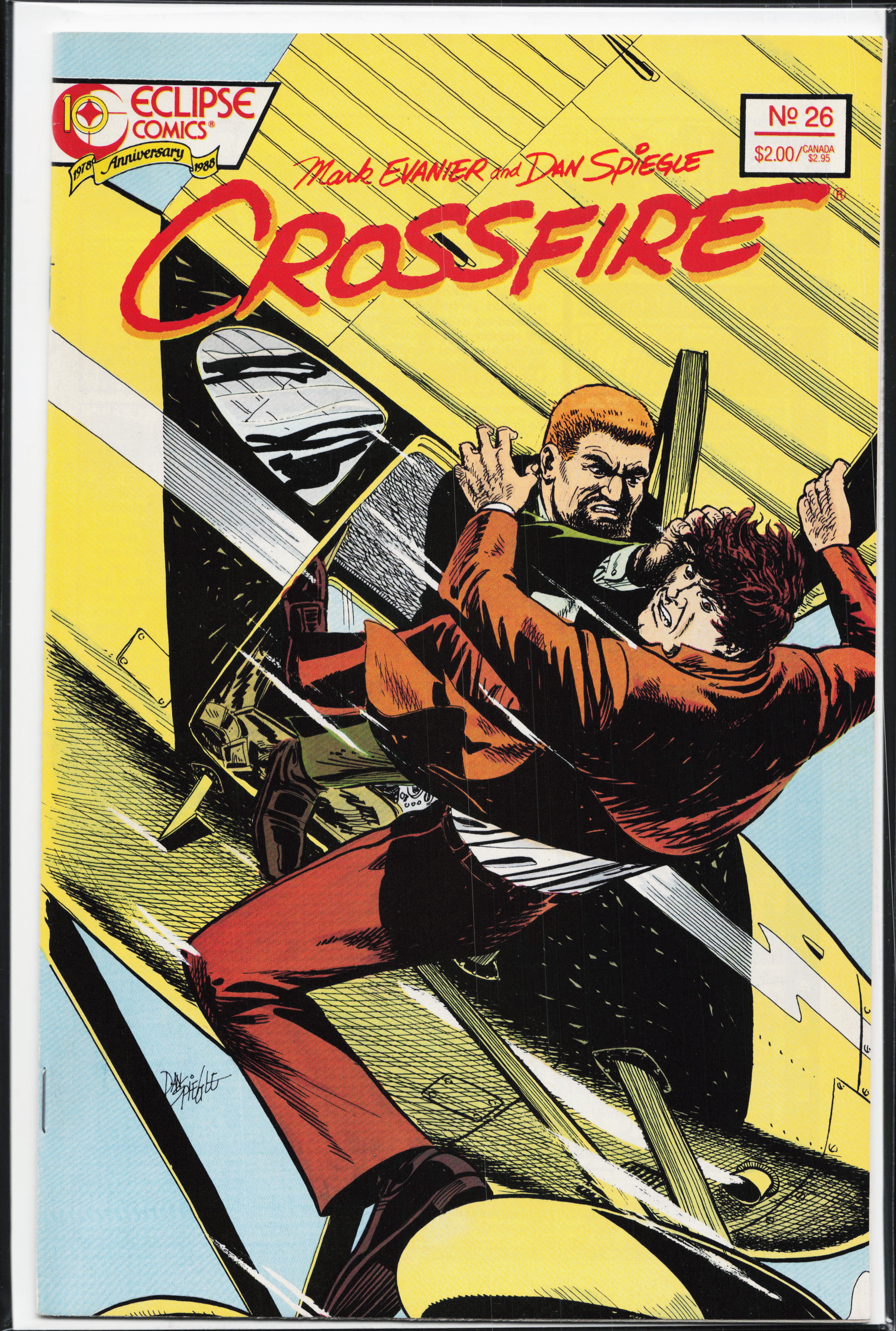 Crossfire #26 (1988) Crossfire | Comic Books - Copper Age, Eclipse / HipComic