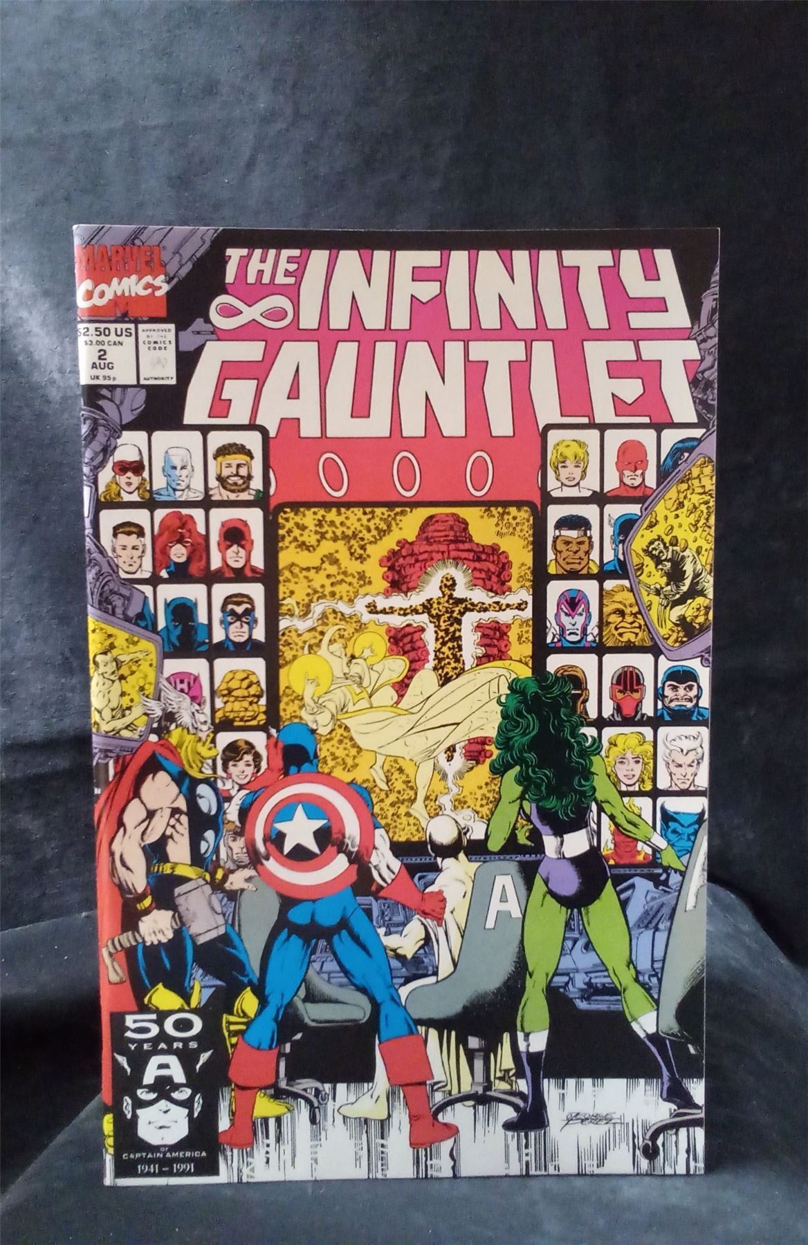 The Infinity Gauntlet #2 1991 Marvel Comics Comic Book | Comic Books ...