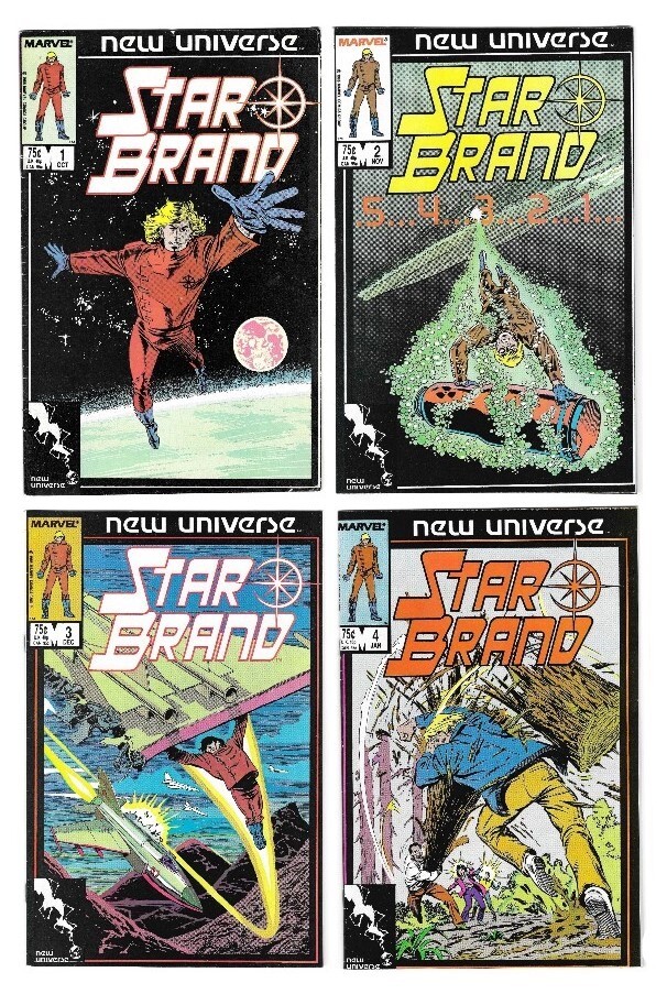 New Universe Star Brand #1-16 New + Annual #1 (Oct 1986) Marvel Comics ...