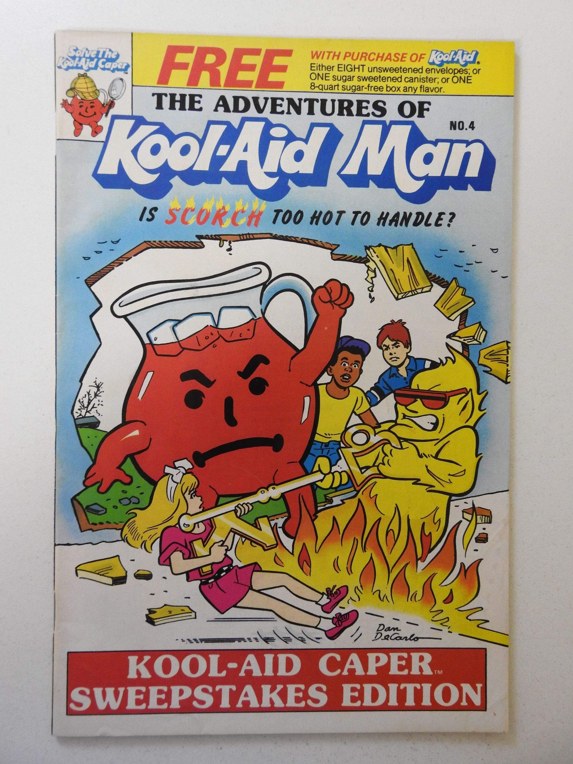 The Adventures of Kool-Aid Man #4 (1988) FN Condition! | Comic Books ...