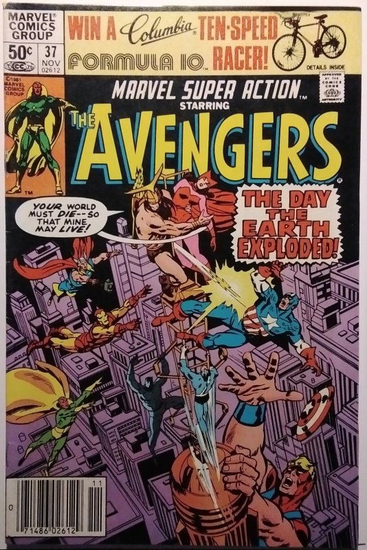 Marvel Super Action #37 (1981) | Comic Books - Bronze Age, Marvel ...