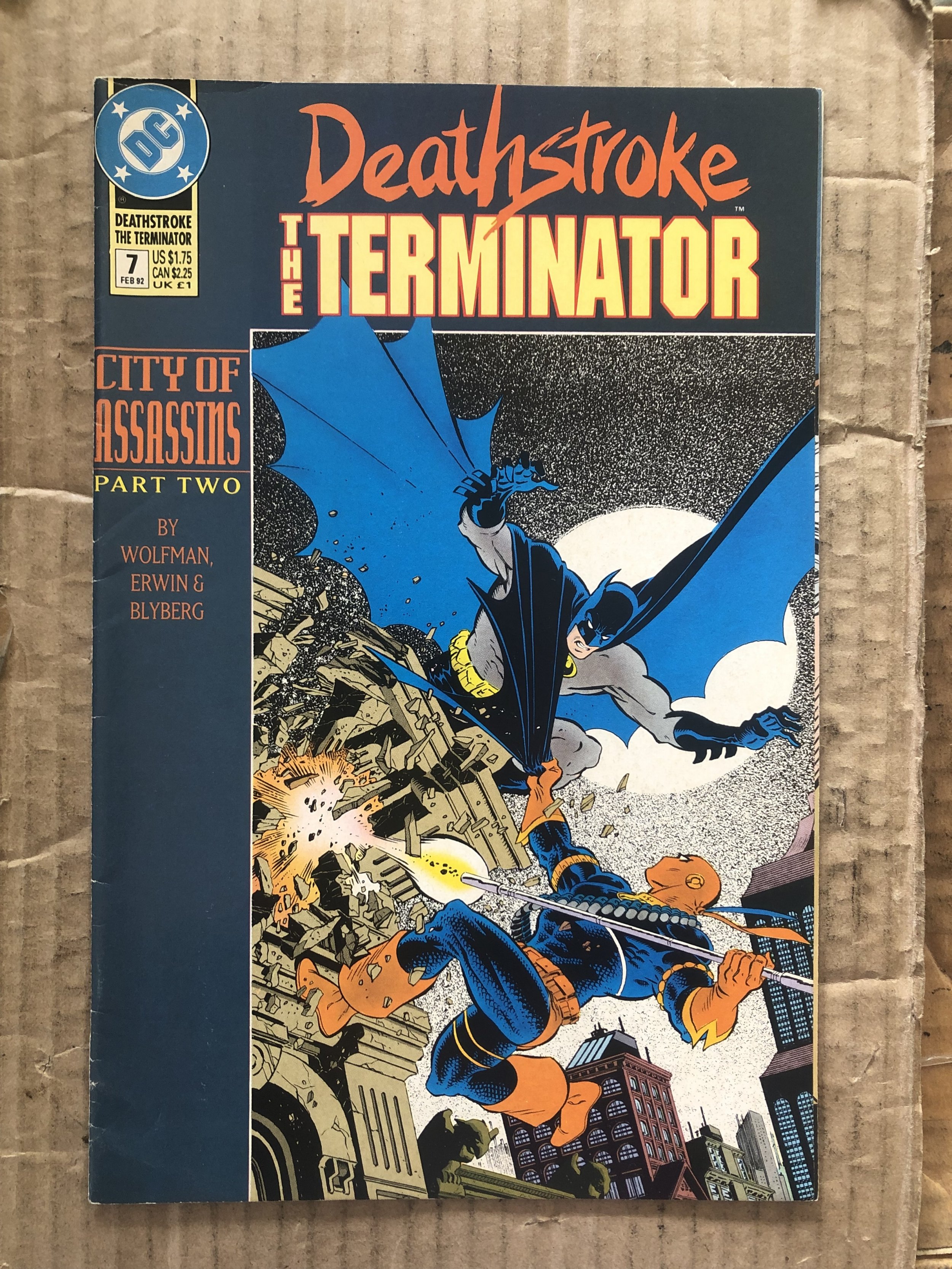 Deathstroke the Terminator #7 (1992) | Comic Books - Modern Age, DC ...