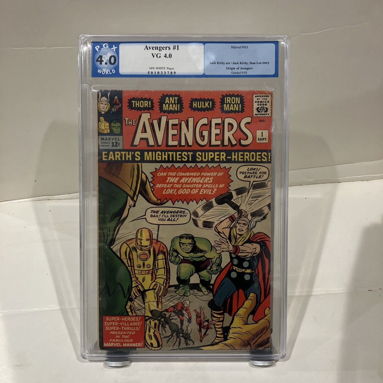 Avengers #1 (1963) Pgx 4.0, Origin and 1st appearance of the Avengers ...