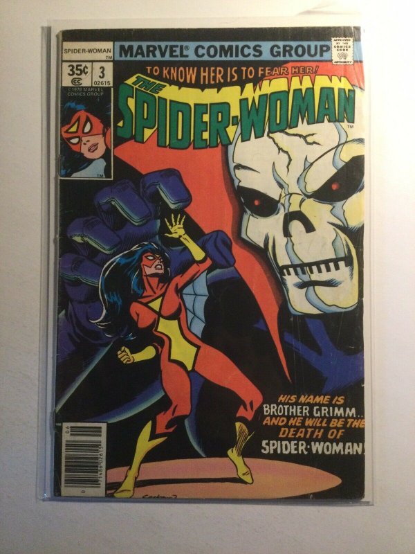 Spider-Woman 3 Very Good Vg 4.0 Marvel | Comic Books - Bronze Age ...