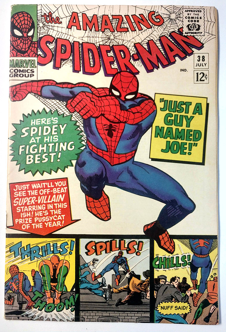 The Amazing Spider-Man #38 (6.5, 1966) Last Steve Ditko art on series ...