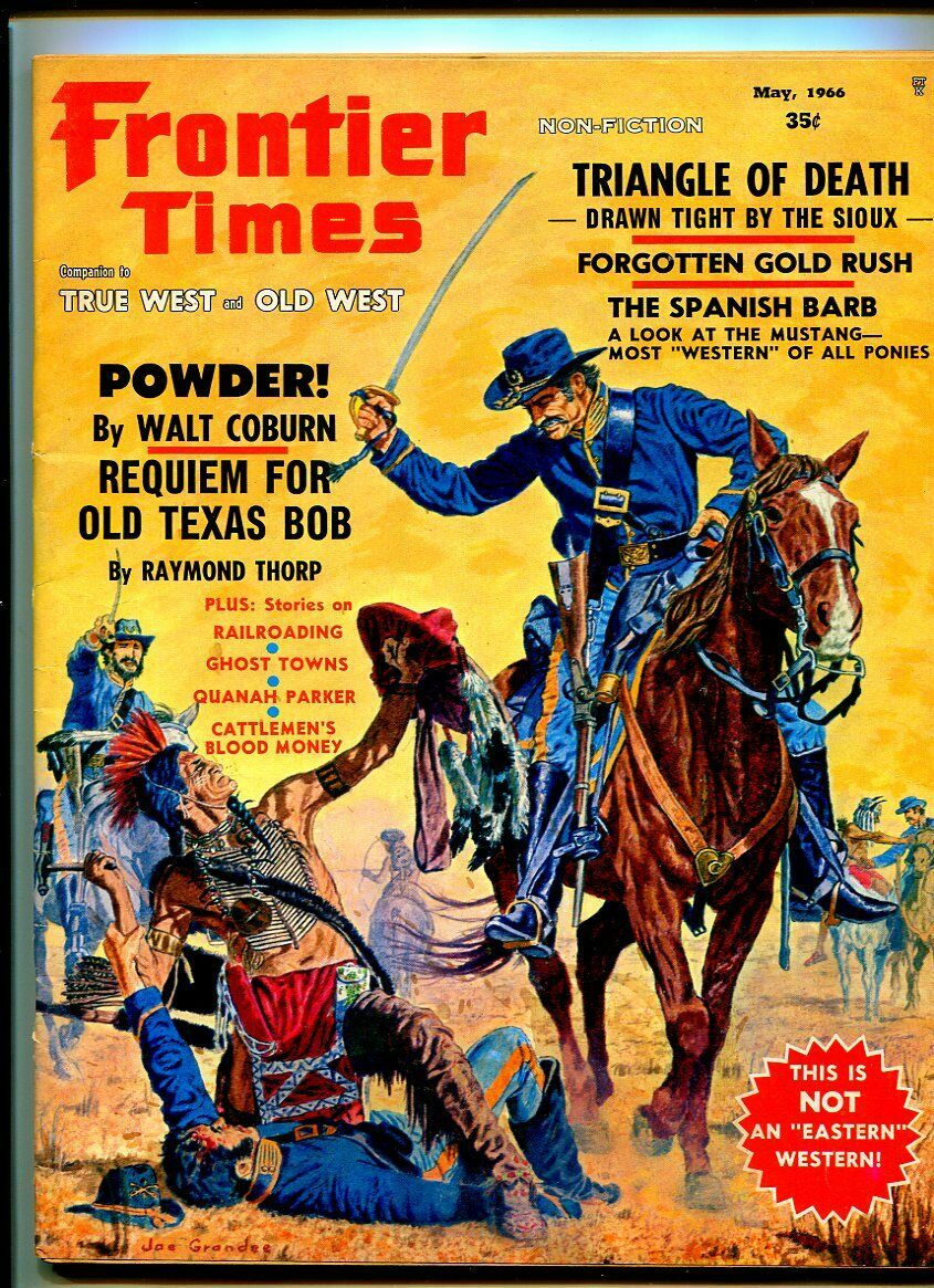 Frontier Times MAY 1966-Western Publishing-Walt Coburn-Fn | Comic ...