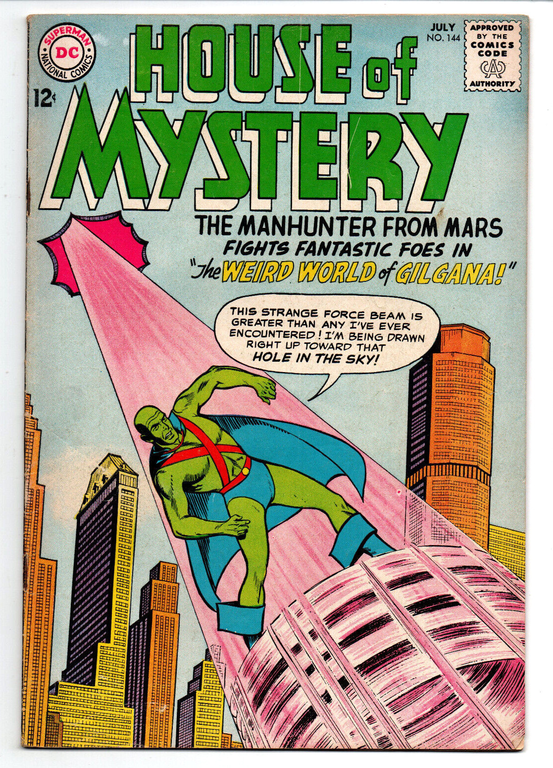 House of Mystery #144 - Martian Manhunter - 1964 - VG/FN | Comic Books ...