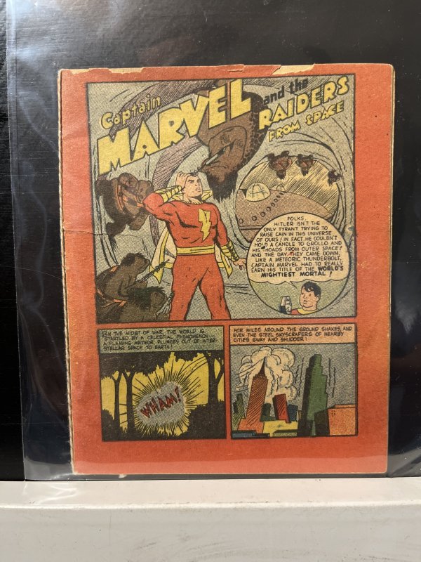 Captain Marvel and the Raiders from Space (1946) | Comic Books - Golden ...