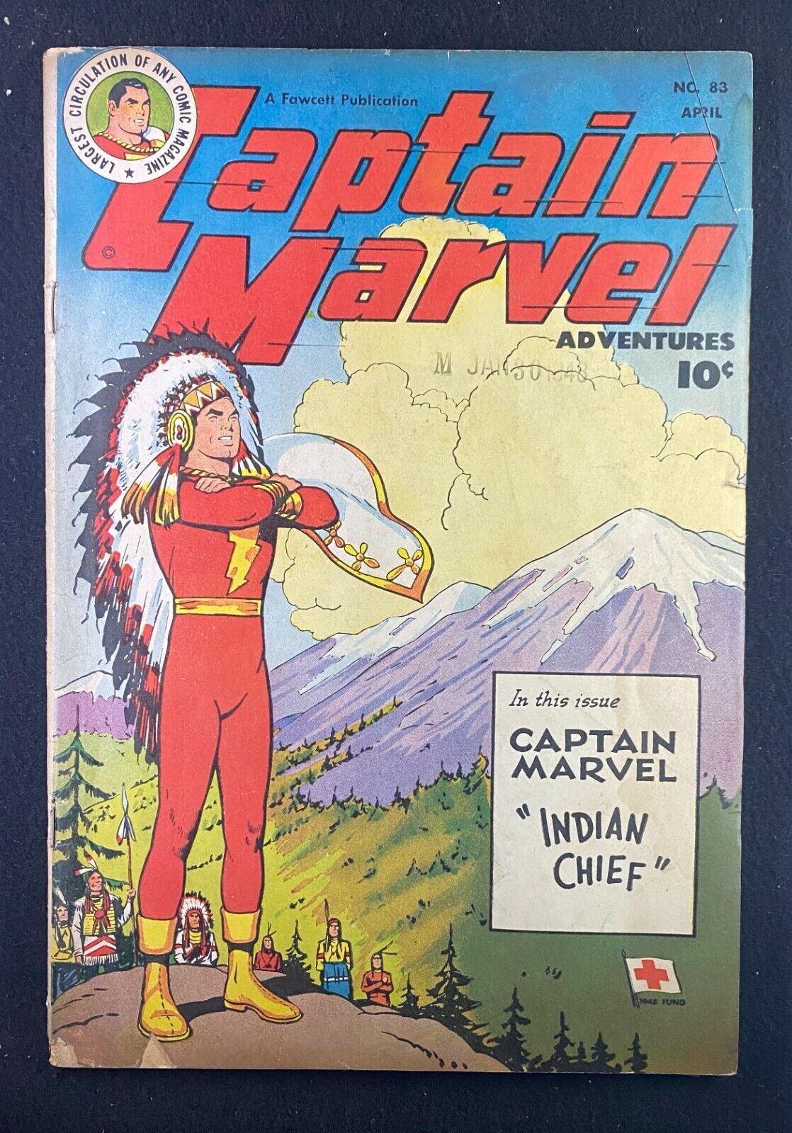 Captain Marvel Adventures (1941) #83 GD (2.0) C. C. Beck Fawcett ...