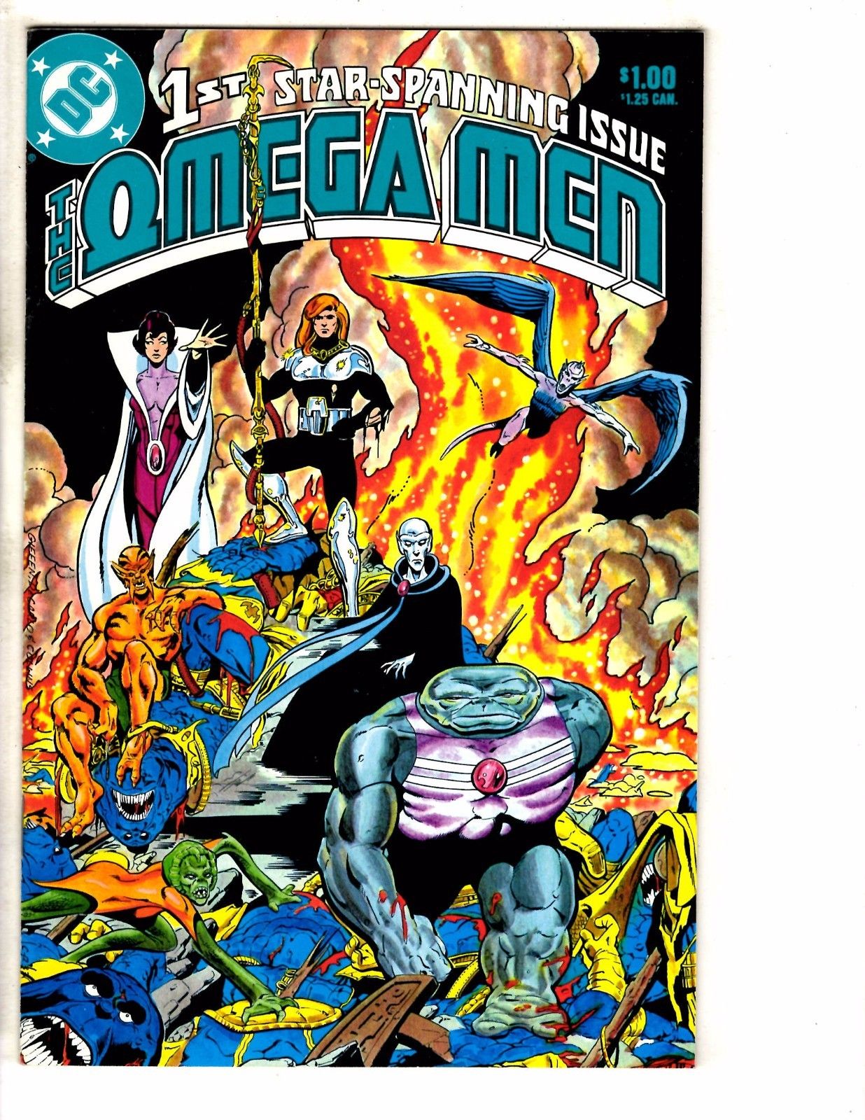 9 DC Comics Omega Men 1 10 Action 622 Martian 1 Liberty 1 Starman # 1 9 ...